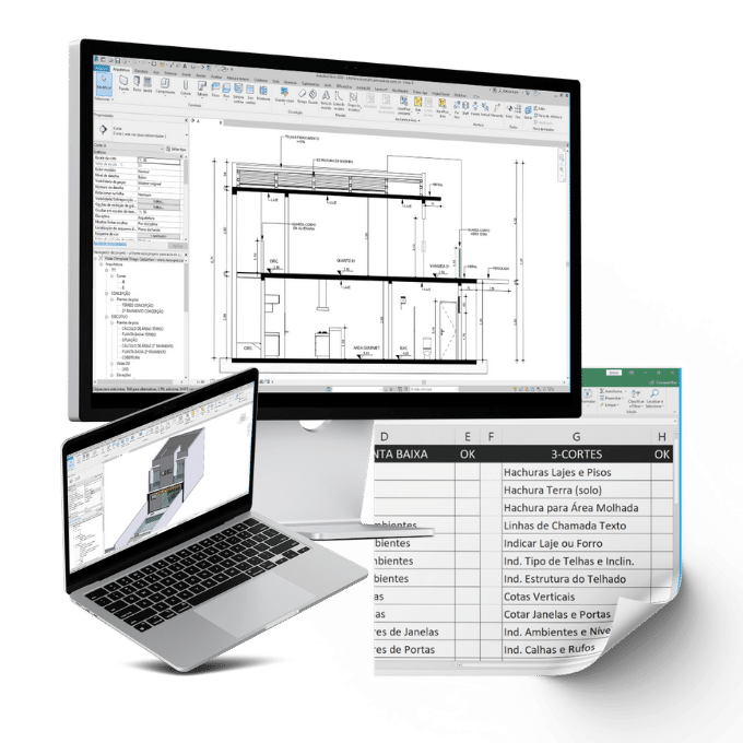 Aulão - Cortes no Revit - Com Template, Checklist e Arquivo Modelo de ...